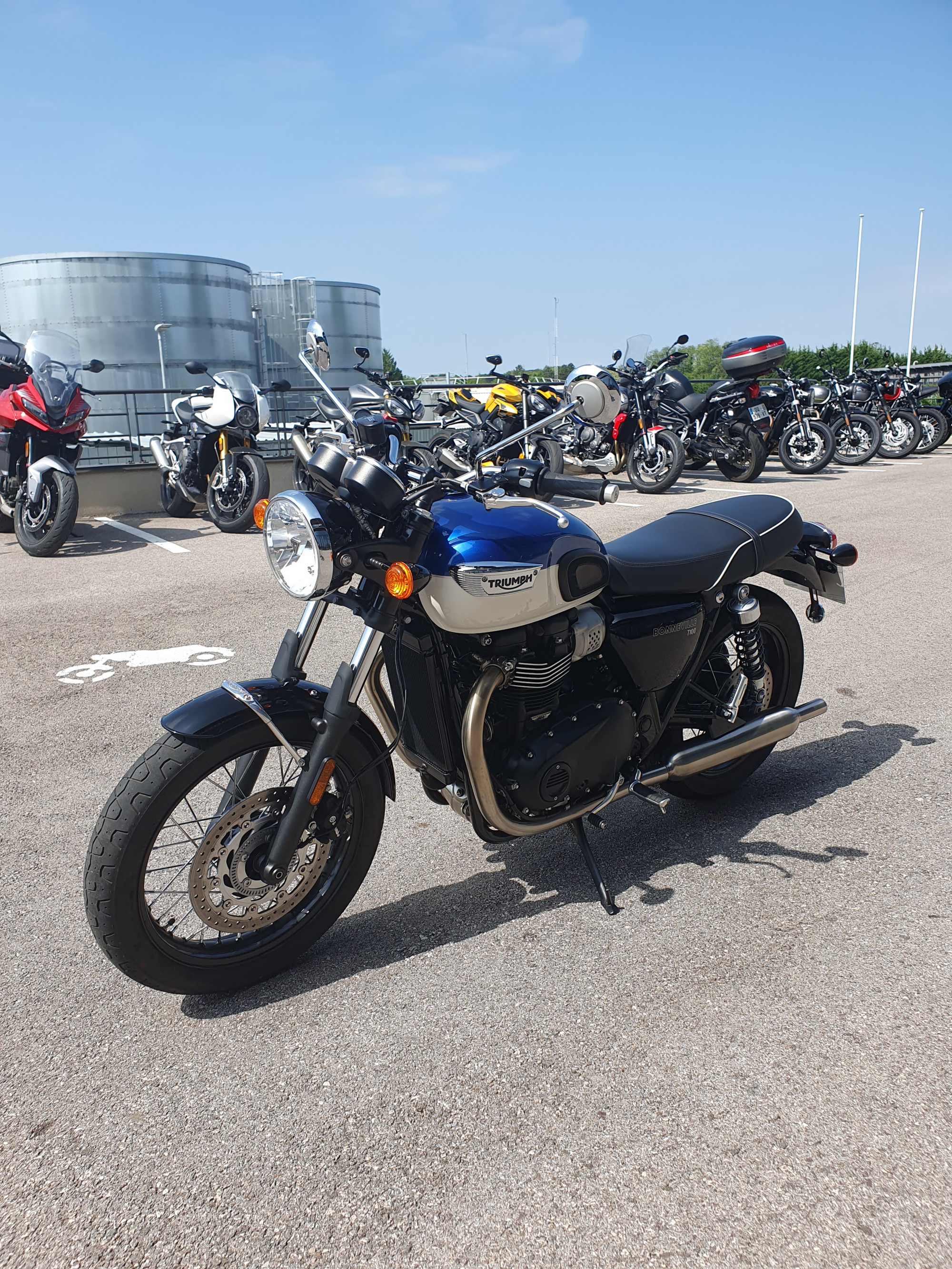 Moto TRIUMPH Bonneville T100 occasion