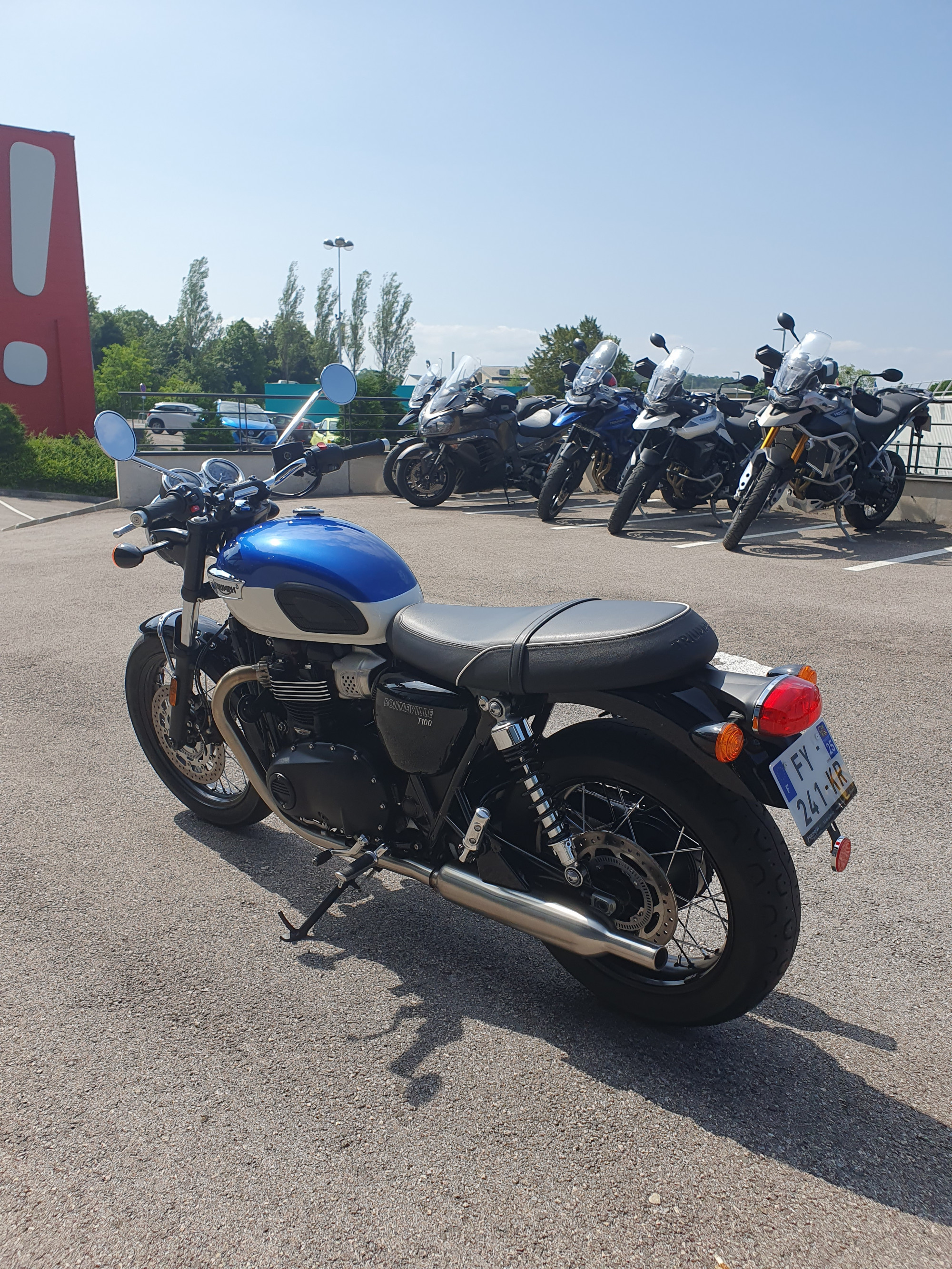 Moto TRIUMPH Bonneville T100 occasion