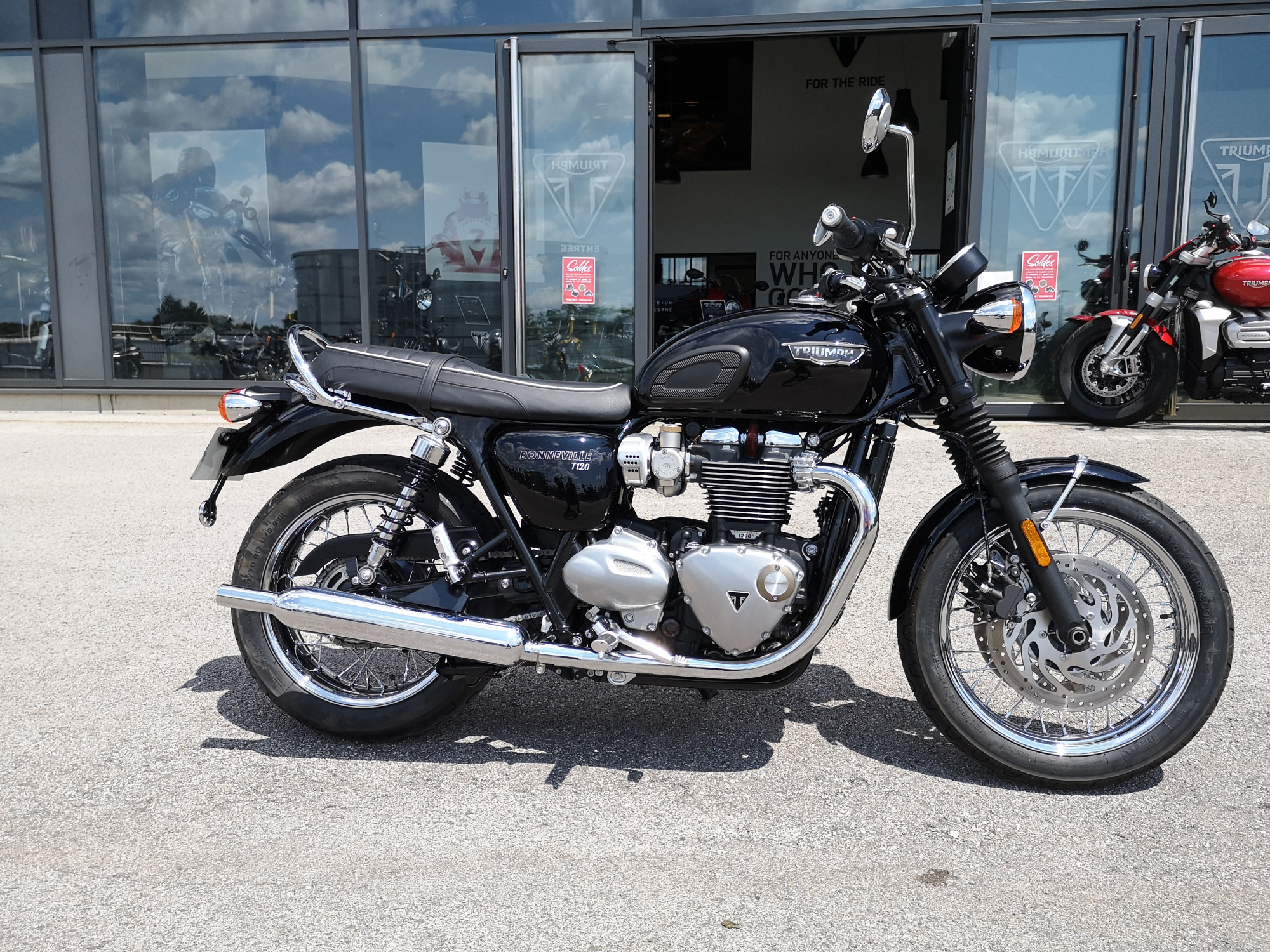 Moto TRIUMPH BONNEVILLE T120 occasion